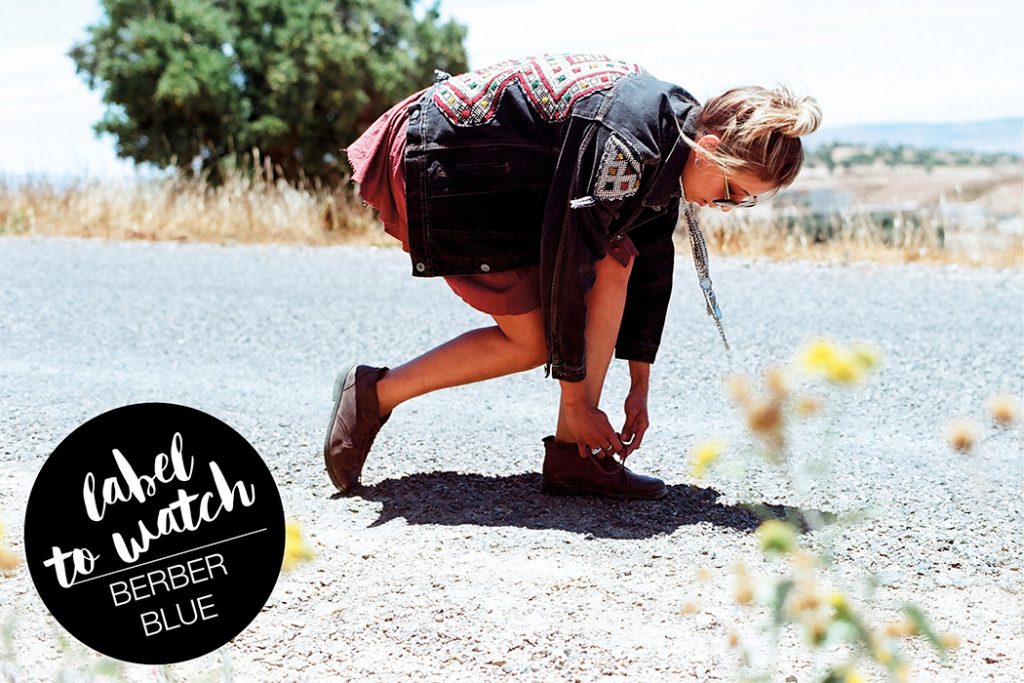 Berber Blue – Boho Jeansjacke made in Marokko
