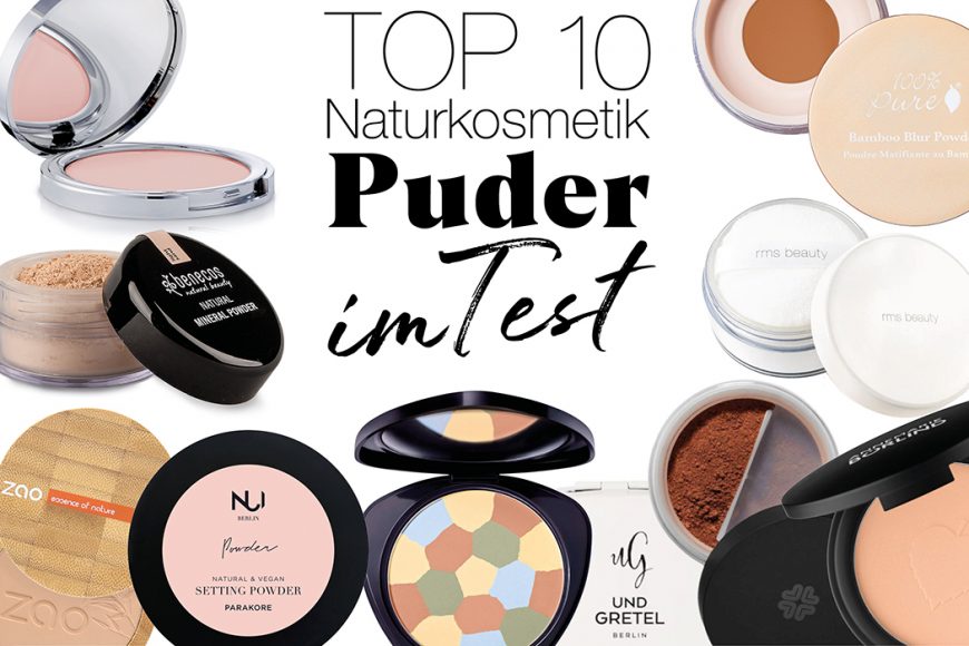 Naturkosmetik Puder im Test - Die besten natürlichen Mineralpuder